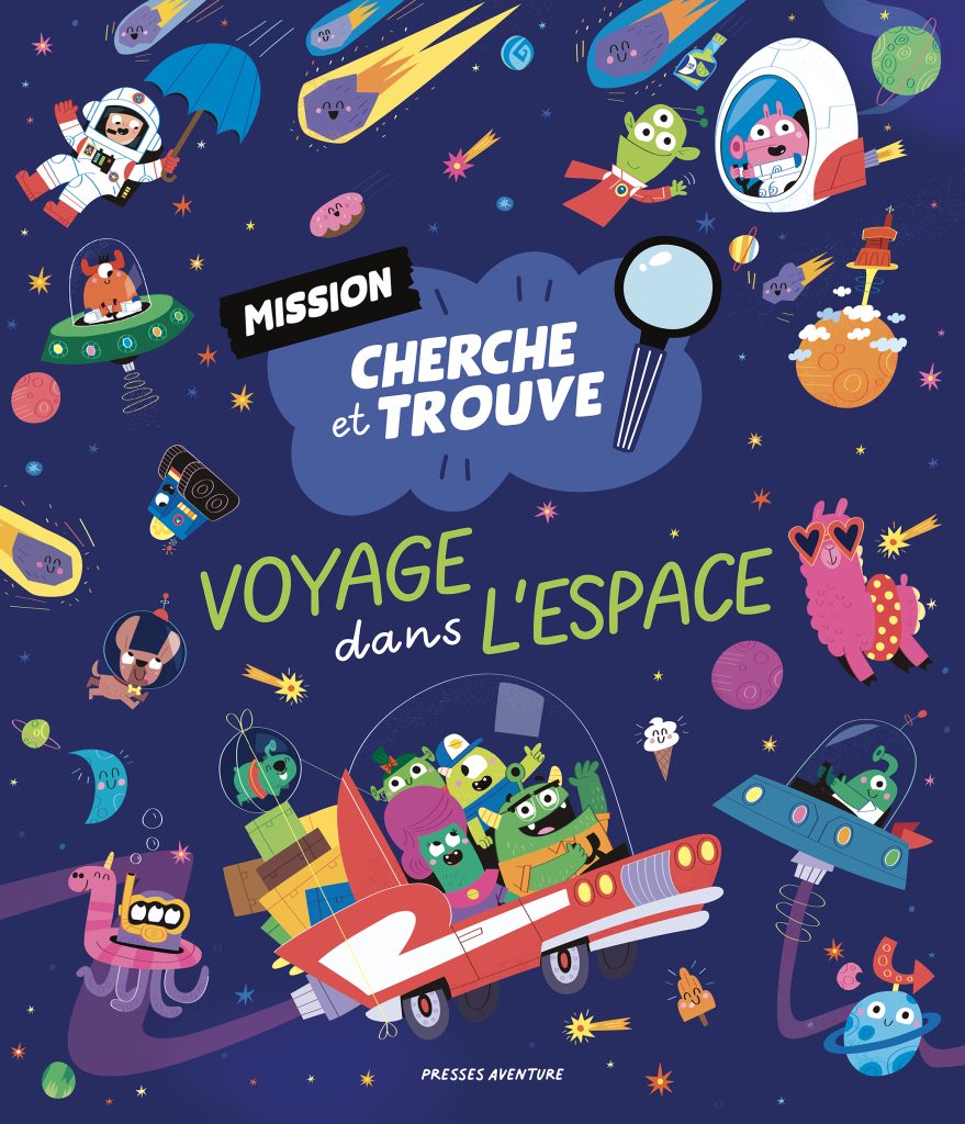 Mission cherche et trouve - Voyage dans l'espace - Groupe Modus