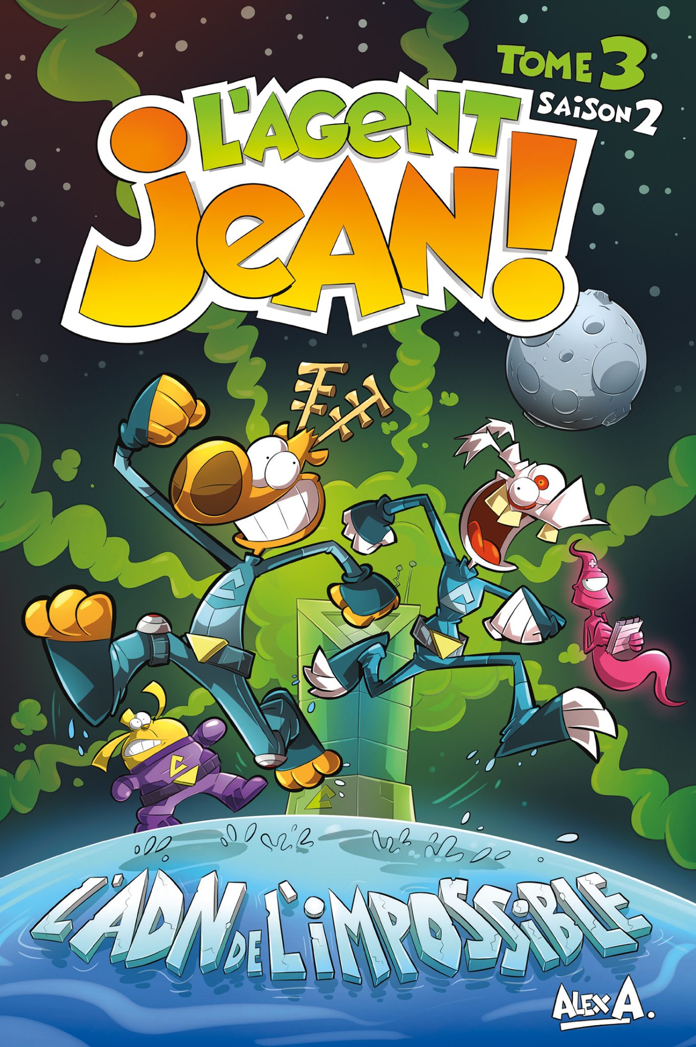 L'Agent Jean! Saison 2, tome 3 – L'ADN de l'impossible - Groupe Modus