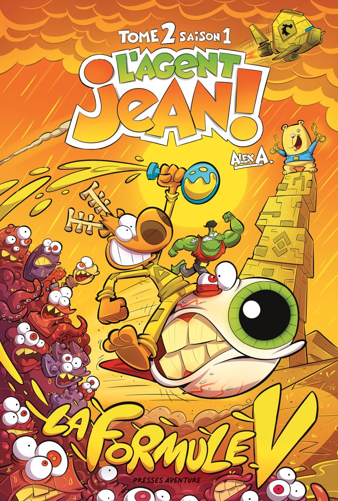 L'Agent Jean! saison 1, tome 2 - La formule V (grand format ...