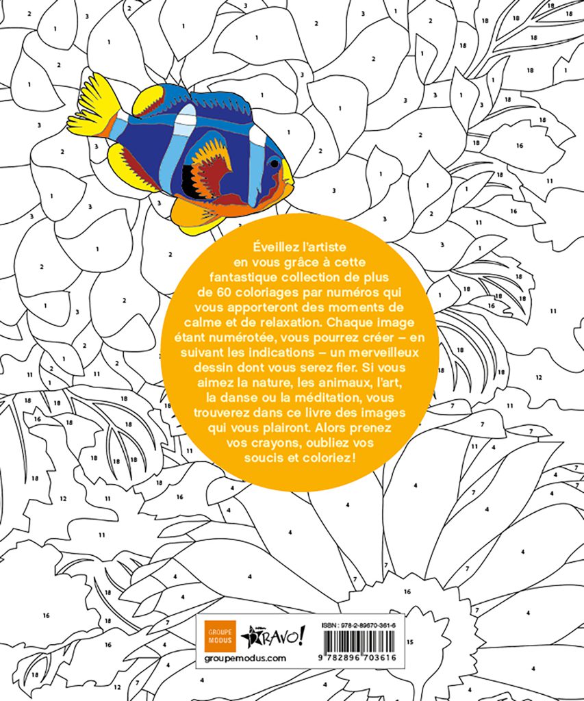Coloriage par numéros – Calme - Groupe Modus