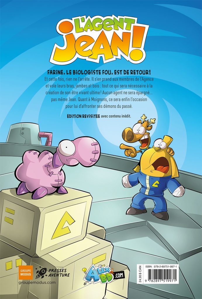 L’Agent Jean!, saison 1, tome 3 – Opération Moignons (grand format ...