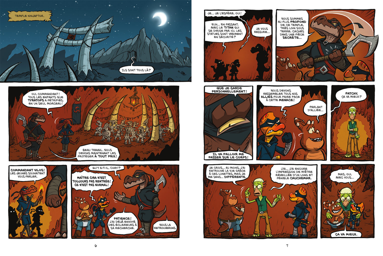 Aventurosaure, tome 7 – Le miroir Zoïka - Presses Aventure