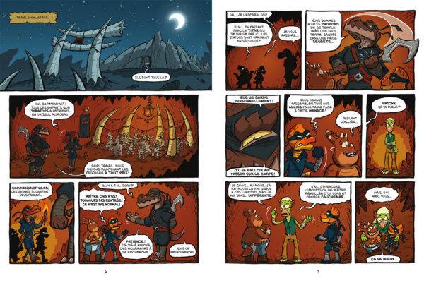 Aventurosaure, tome 7 – Le miroir Zoïka - Presses Aventure