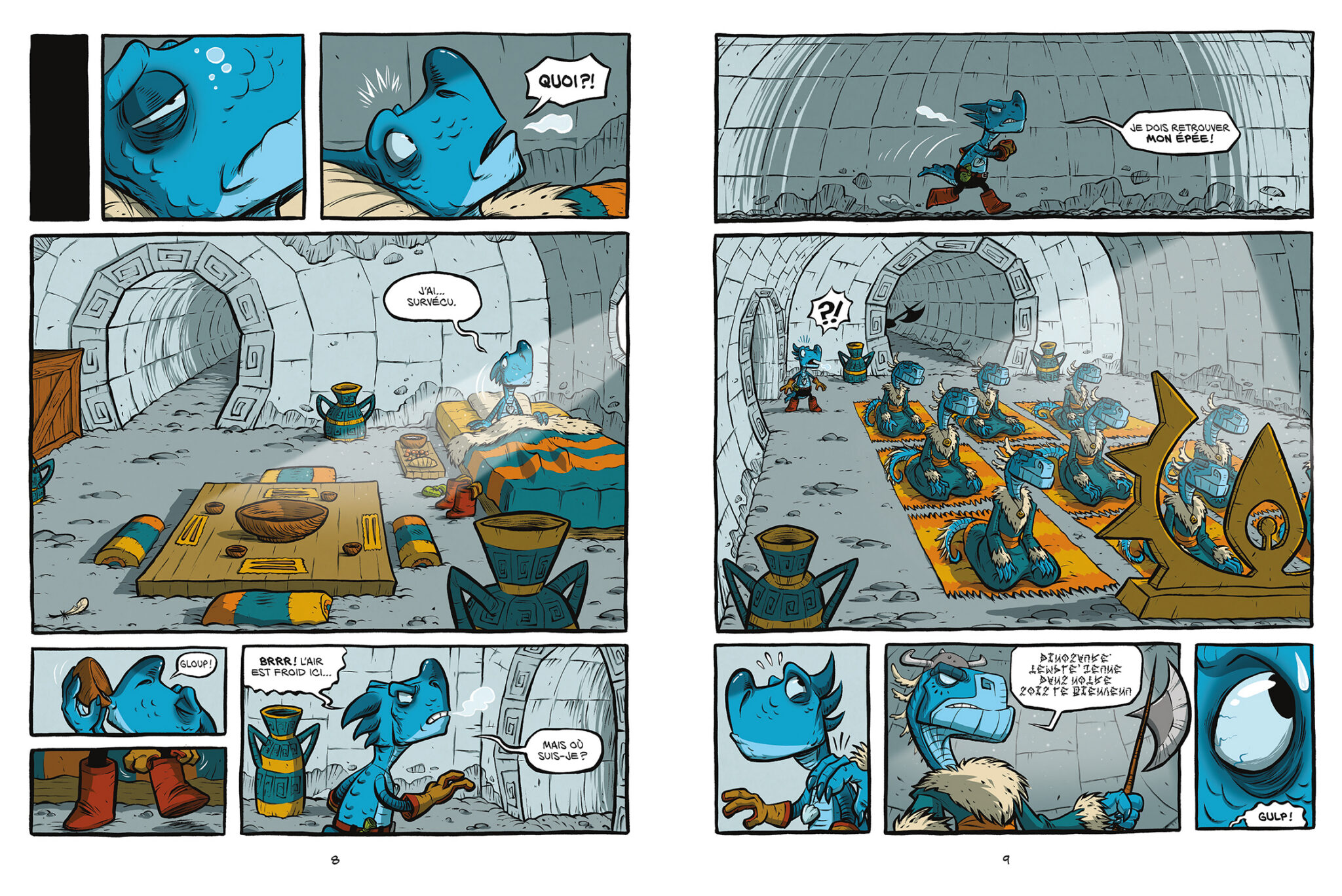 Aventurosaure, tome 7 – Le miroir Zoïka - Presses Aventure